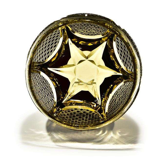 Pr-331 宙吹コレクショングラス 葡萄色 | 江戸切子の店 華硝（はなしょう）